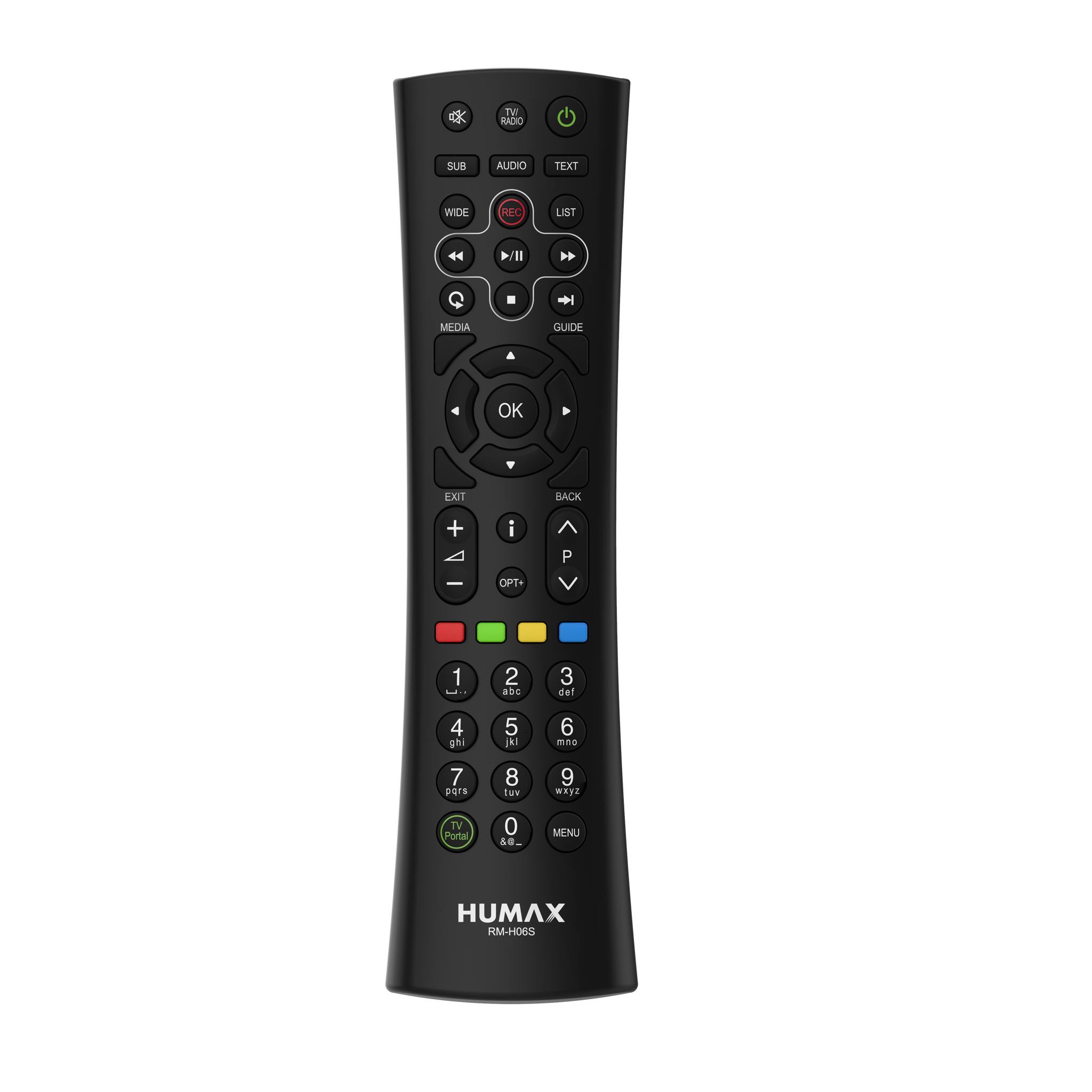 Humax RM-H06S Freeview HD Remote (HDR-1800T)